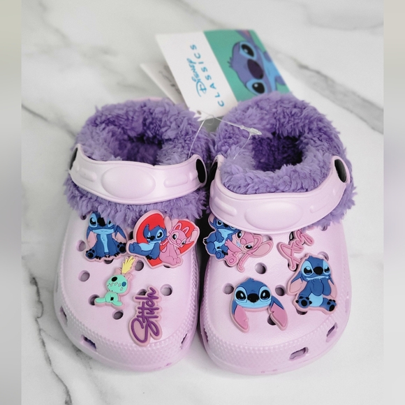Disney | Shoes | Nwt Disney Classics Stitch Clogs Kids 955 | Poshmark